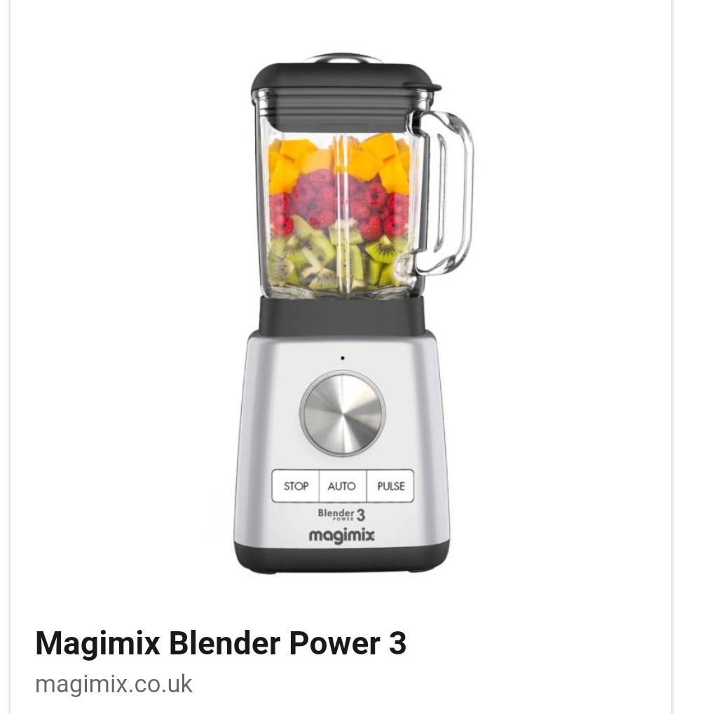 New magimix blender – WHITEGOODSNOW