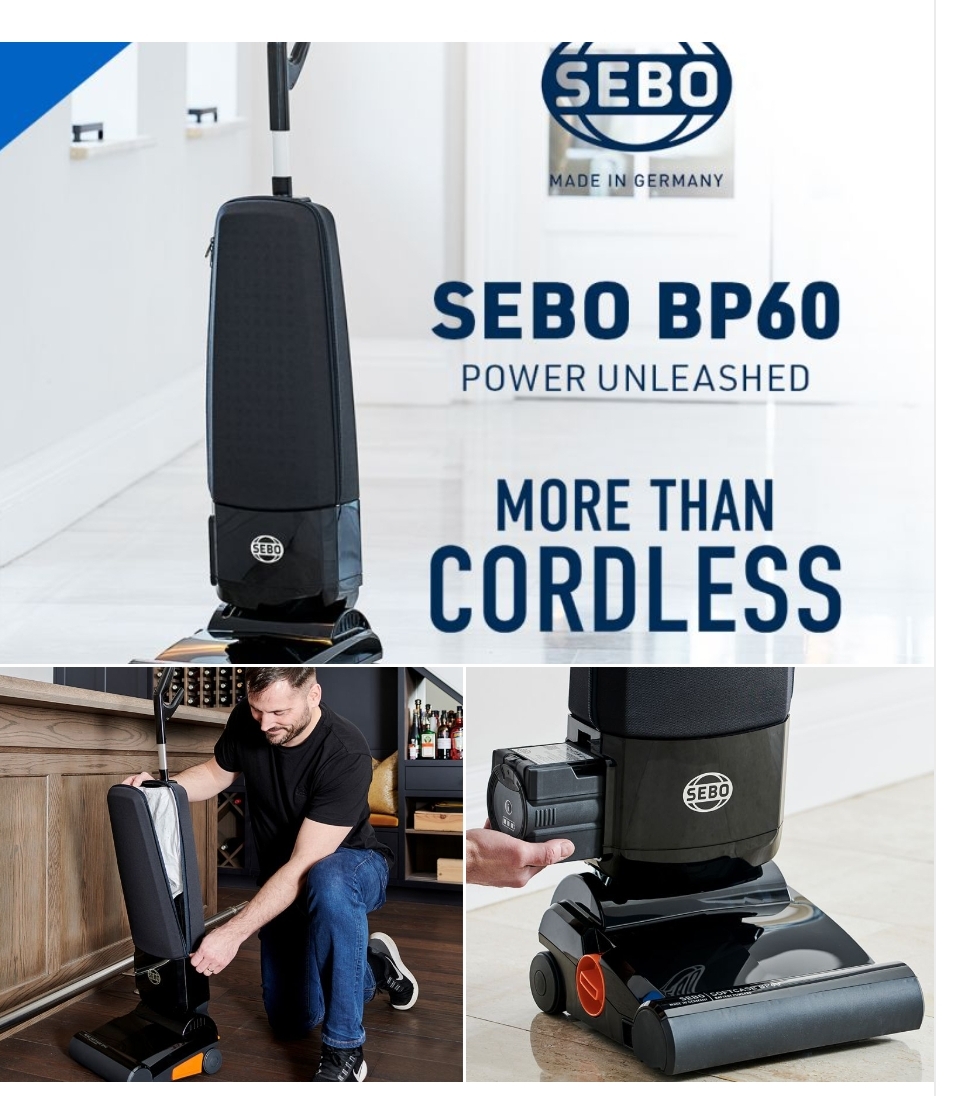 New SEBO Commercial vacuum cleaner – WHITEGOODSNOW