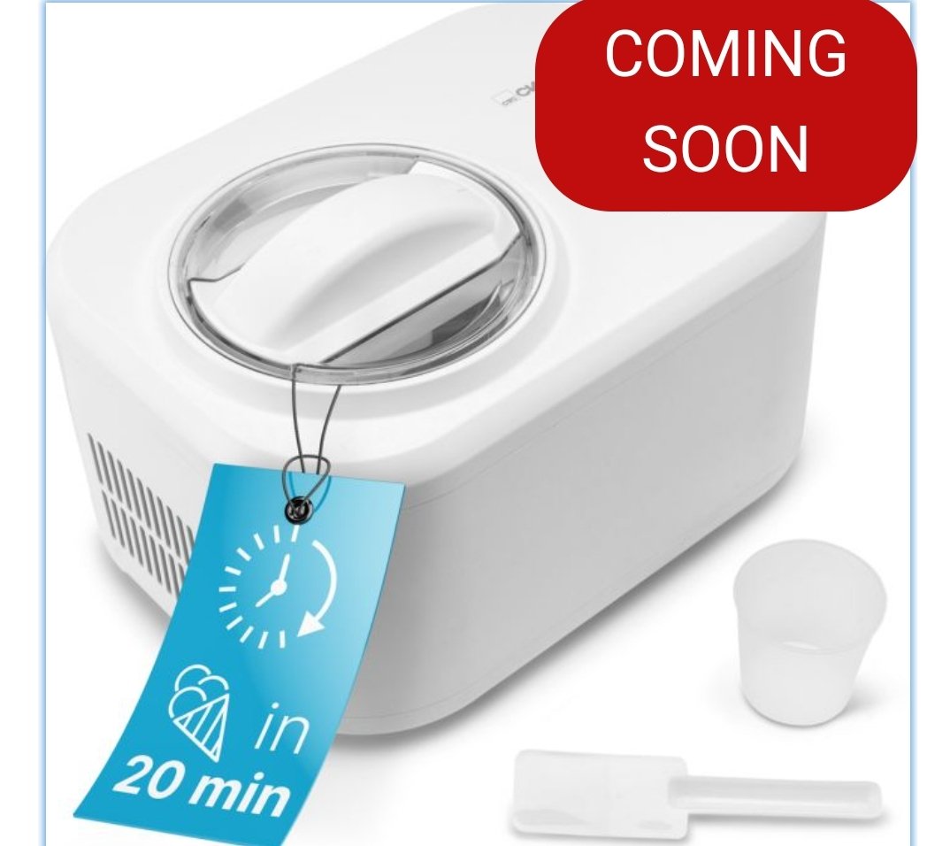 Clatronic ice cream/yoghurt maker ICM 3799 white – WHITEGOODSNOW