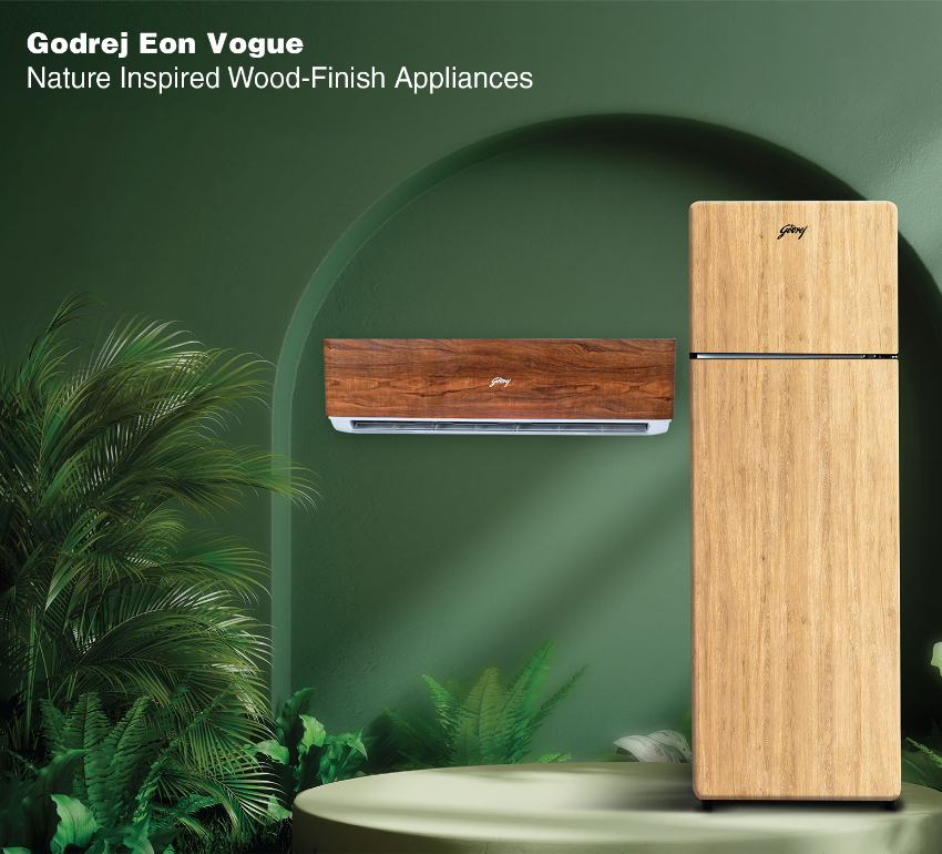 Godrej Appliances rides on design innovation- launches wood-finish ...