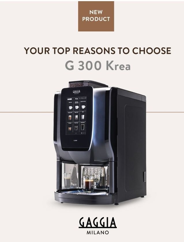 Gaggia’s new range of super-automatic Professional coffee machines ...